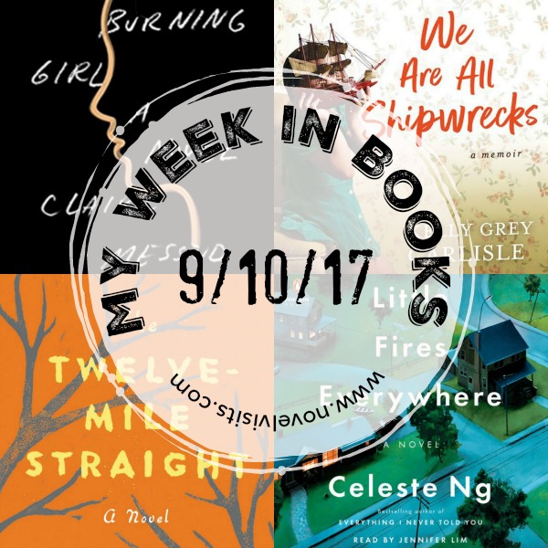 Monday Update: My Week in Books 9/11/17 | More - Novel Visits