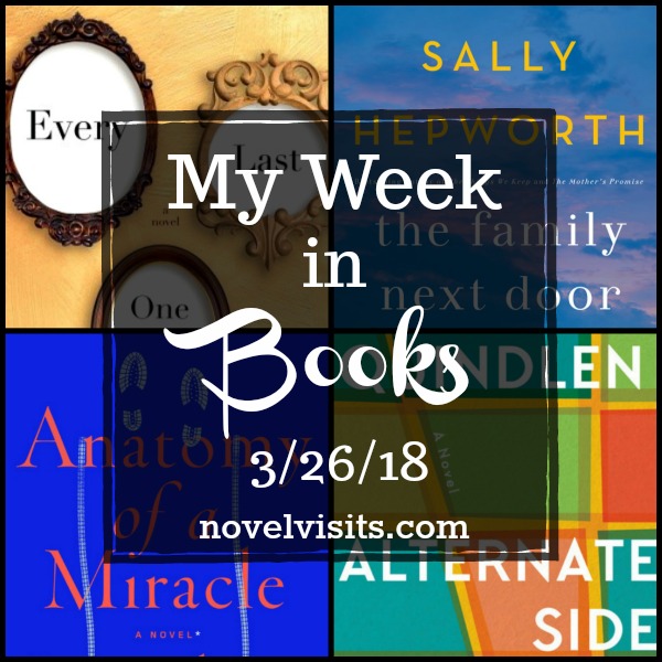 Monday Update: My Week in Books 3/26/18 - Novel Visits