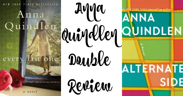 Every Last One & Alternate Side by Anna Quindlen | Double Review ...