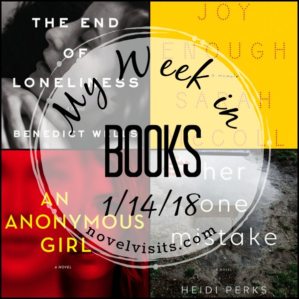 My Week in Books 1/14/19 | More - Novel Visits