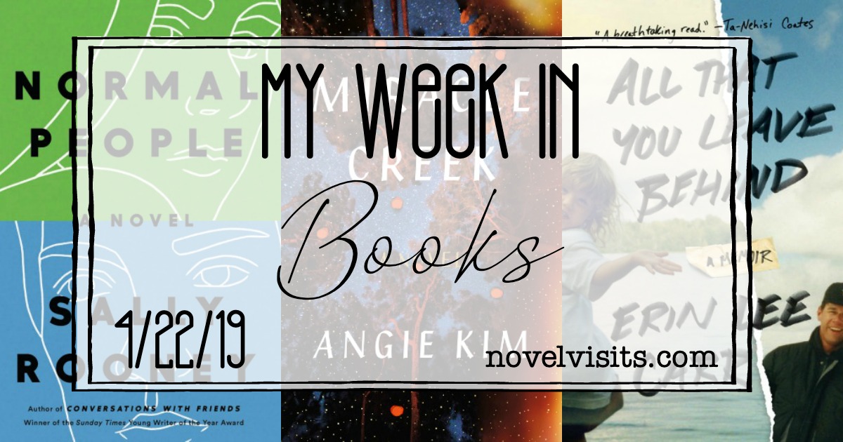 My Week in Books 4/22/19 | More - Novel Visits