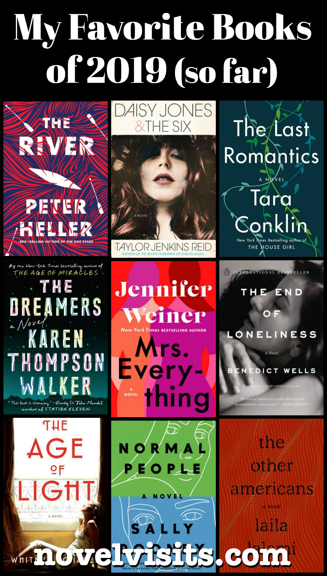 My Favorite Books of 2019 (so far) | More - Novel Visits