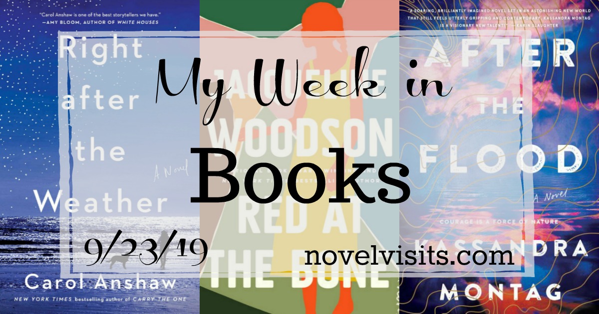 My Week in Books 9/23/19 | More - Novel Visits