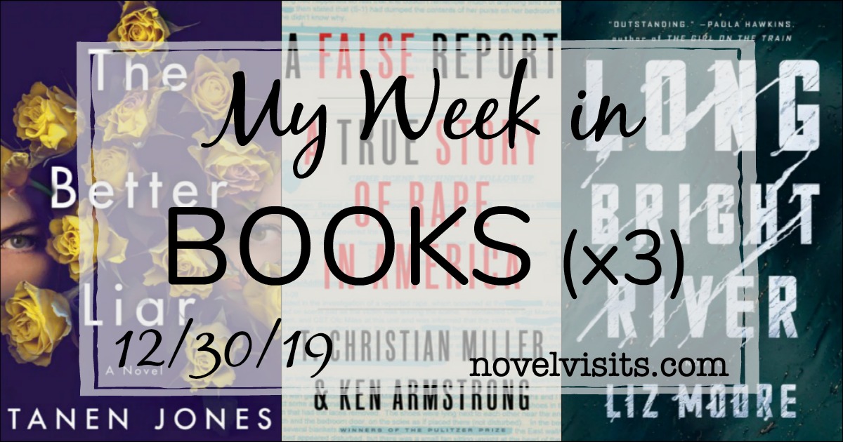 My Week in Books (x3) 12/30/19 | More - Novel Visits