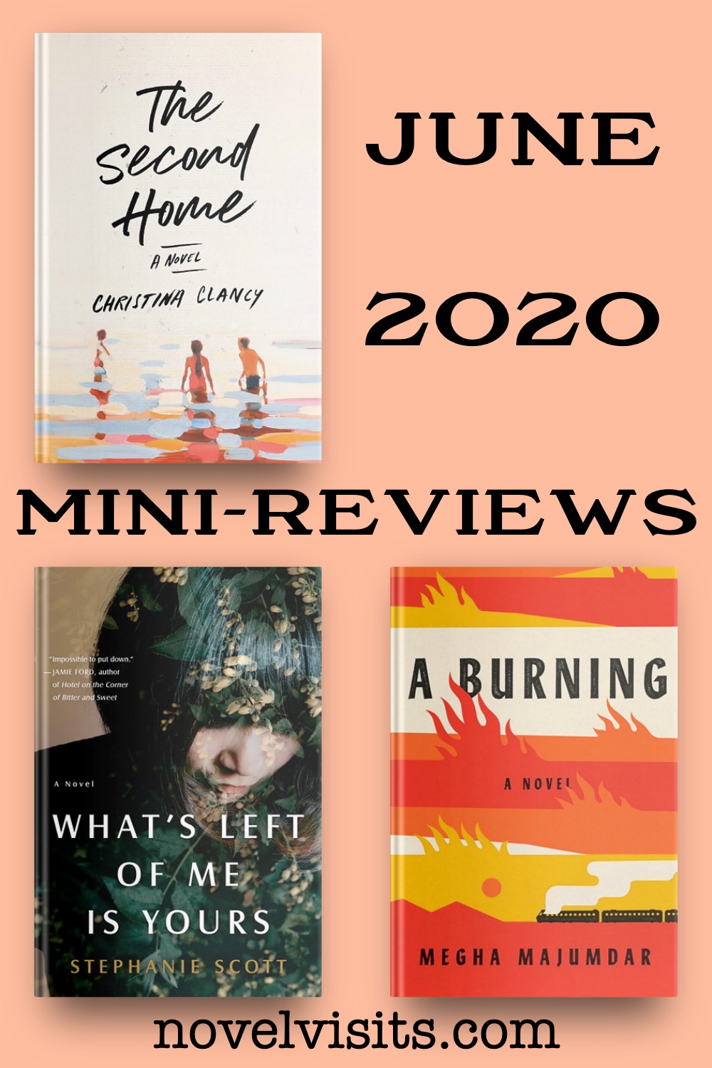 June Mini-Reviews ~ A Trio of Debuts! - Novel Visits