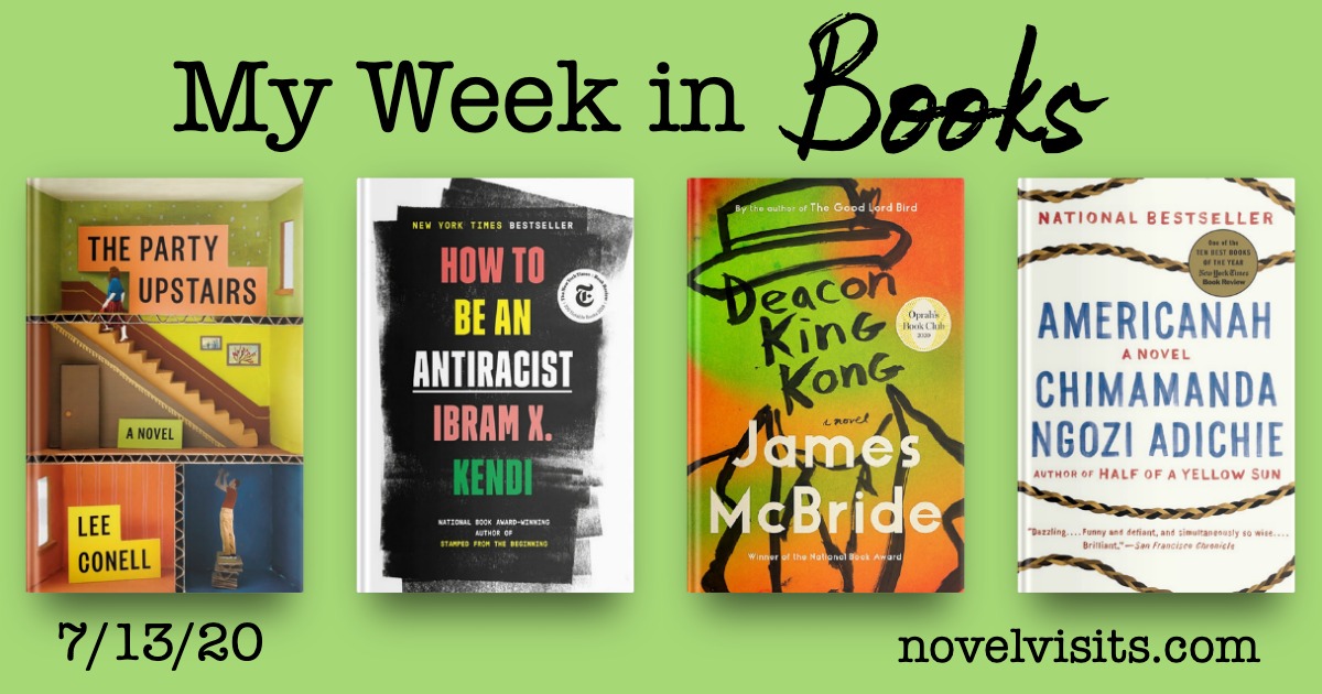 My Week in Books for 7/13/20 | More - Novel Visits