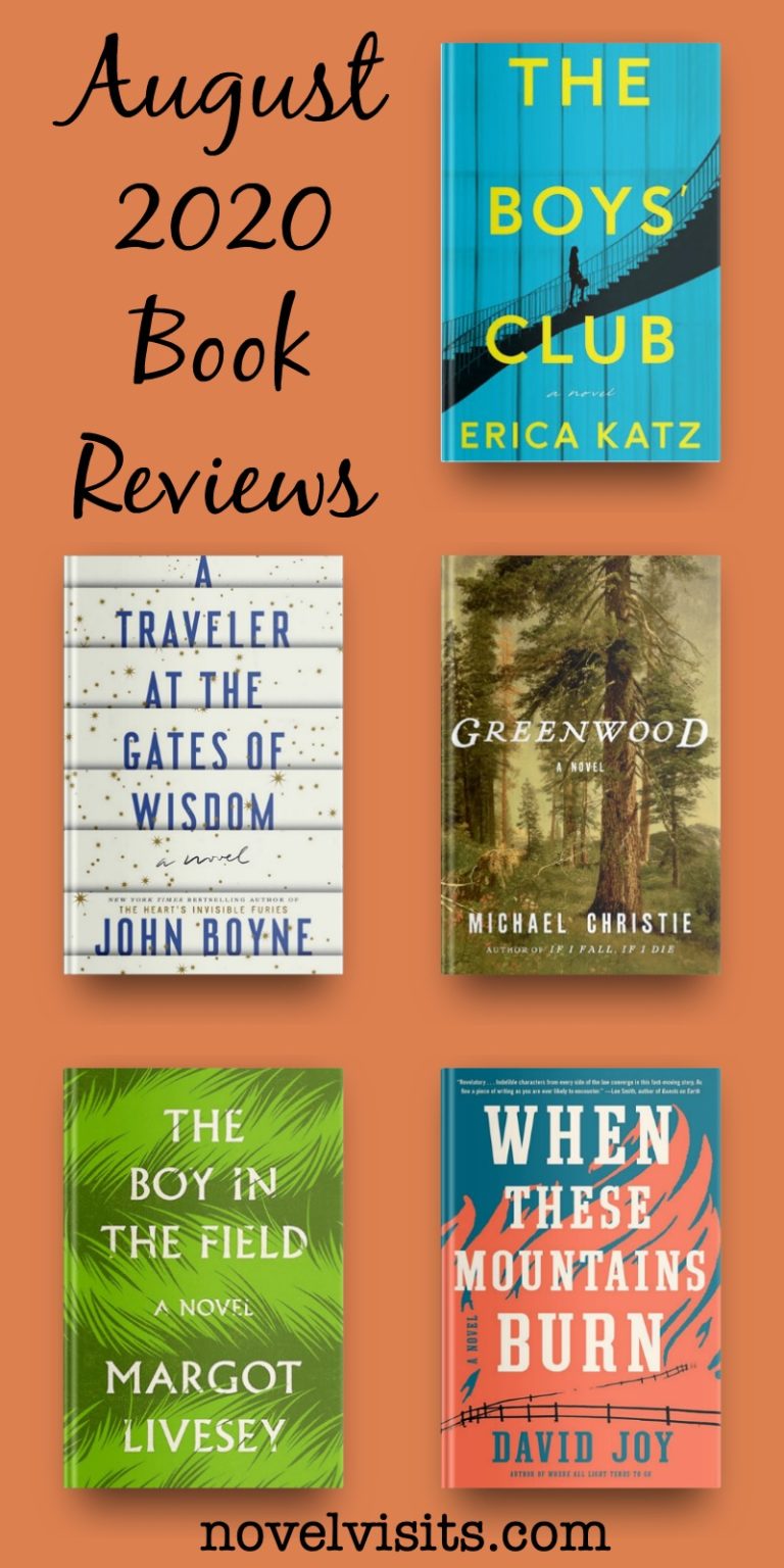 FIVE BOOKS TO READ NOW! August 2020 Book Reviews - Novel Visits