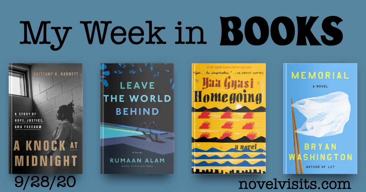 My Week in Books for 9/28/20 | More - Novel Visits
