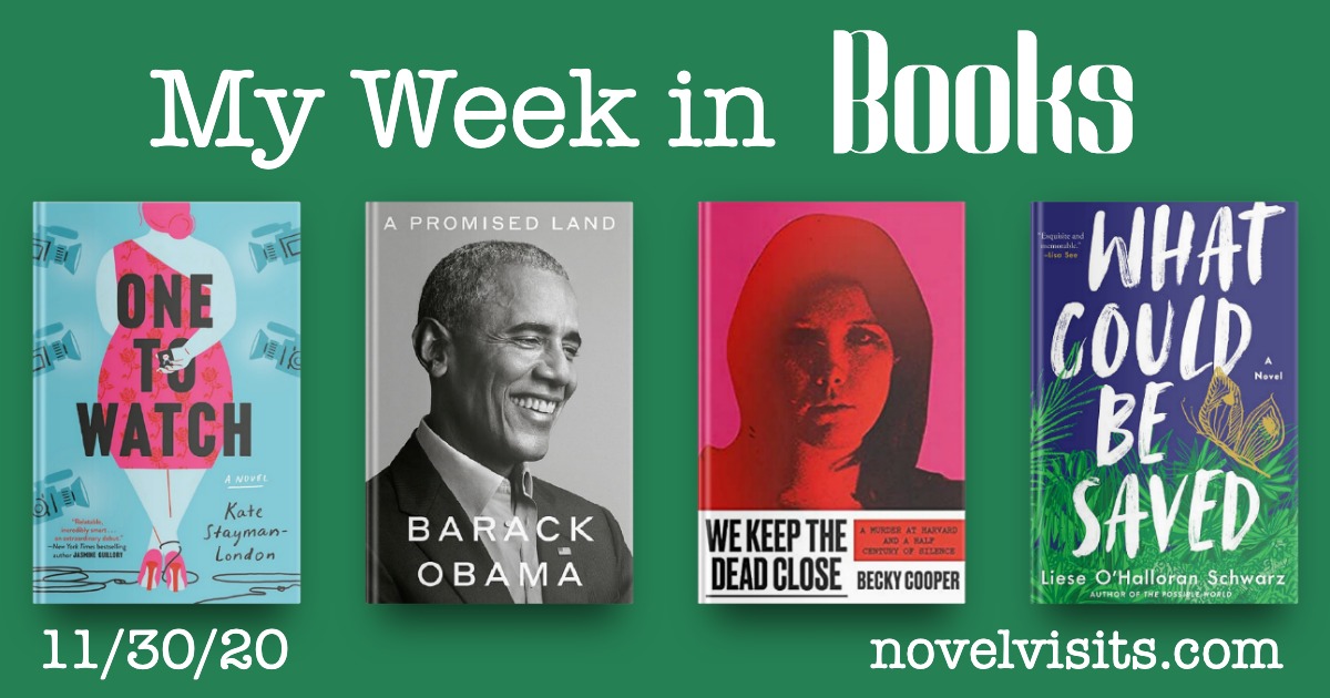 My Week in Books (x2) for 11/30/20 | More - Novel Visits