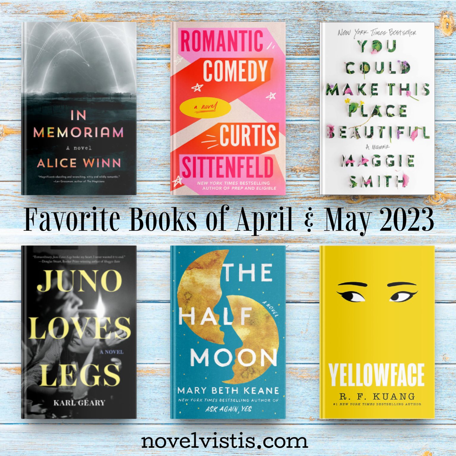 Favorite Books of April & May 2023 - Novel Visits
